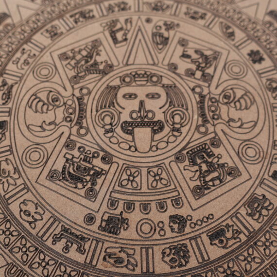 The Mayan Calendar • Detailed Art Design • ART Piece • Décor ...
